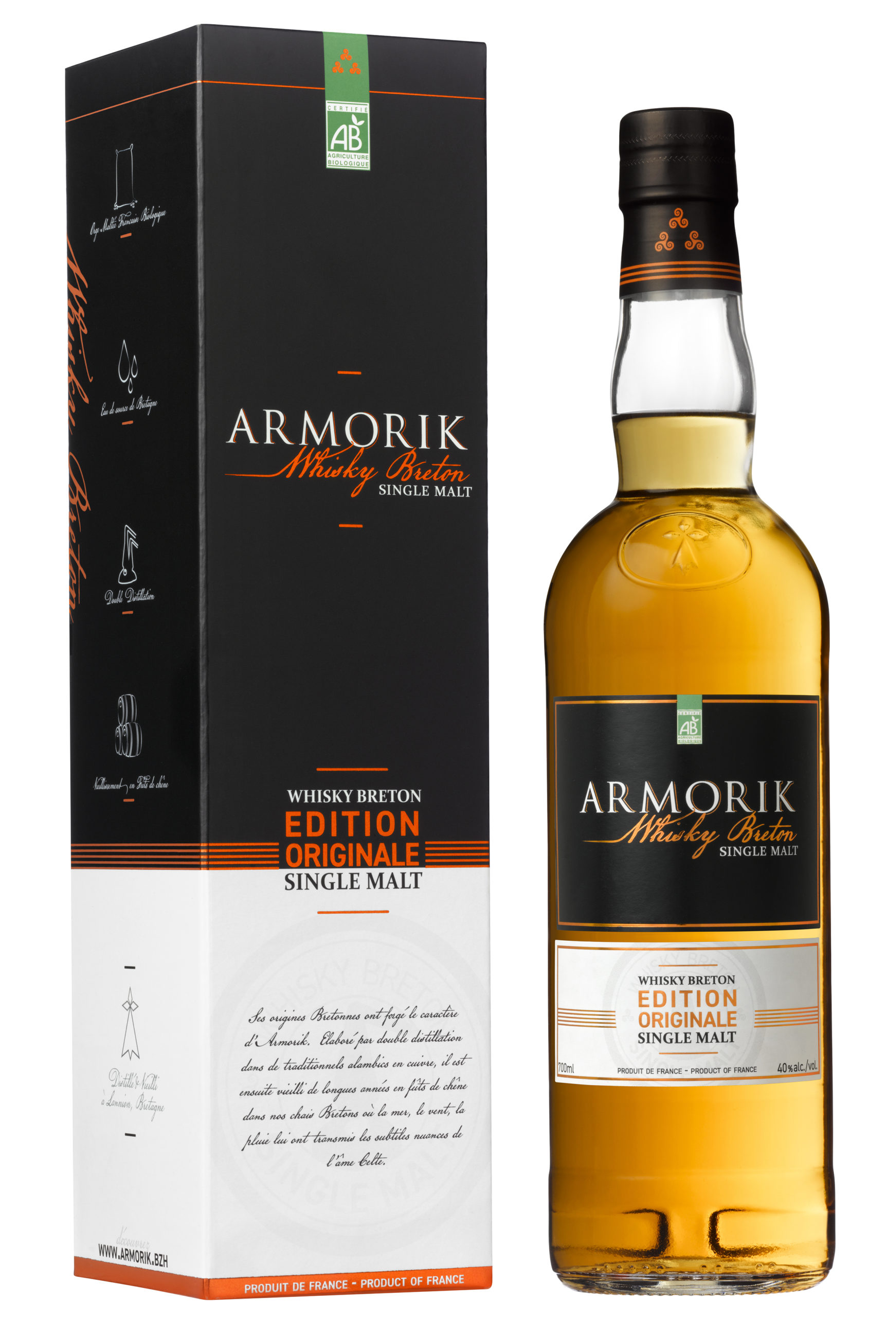 Our single malts French whiskies armorik | Armorik, le whisky breton